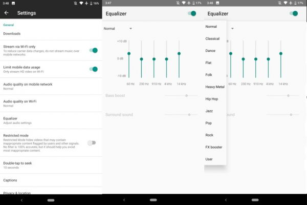 YouTube Music для Android отримав оновлену версію еквалайзера - Pingvin.Pro