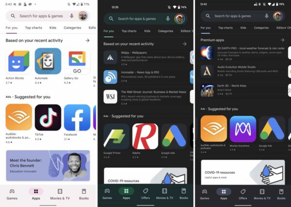 Магазин Google Play тепер показує додаткову інформацію про програму, не відкриваючи весь список ...